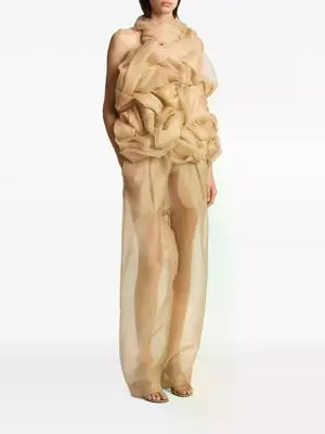 Khaite Trenton Trousers - Neutrals