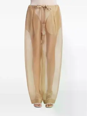 Khaite Trenton Trousers - Neutrals