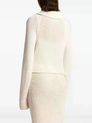 Khaite Lorrai Cardigan - Neutrals