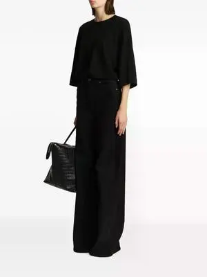 Khaite Dane Stretch Jeans - Black