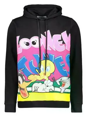 Iceberg Graphic-print Hoodie - Black