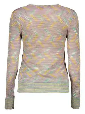 Missoni Zigzag-pattern Jumper - Pink