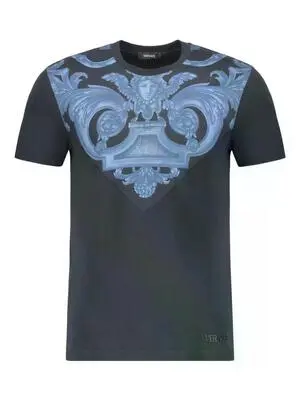 Versace Barocco-print T-shirt - Blue