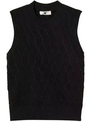 TWINSET Lozenge-pattern Tank Top
