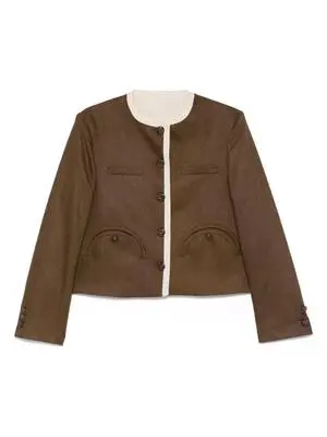 BLAZÉ MILANO Contrast-trim Jacket