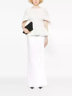 Khaite Mathilde Top - White