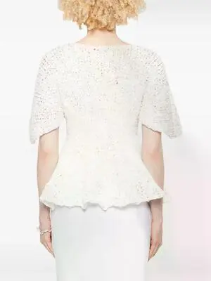 Khaite Mathilde Top - White