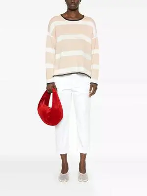 ABSOLUT CASHMERE Carmen Striped Sweater