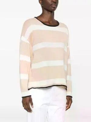 ABSOLUT CASHMERE Carmen Striped Sweater