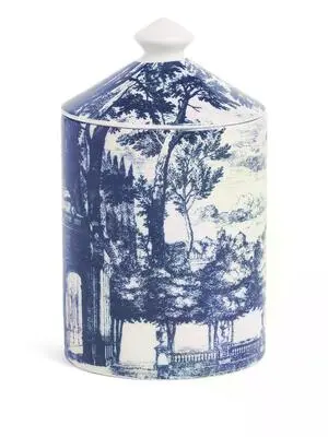 FORNASETTI Se Poi Giardino Settecentesco Giardino Segreto Candle - Blue