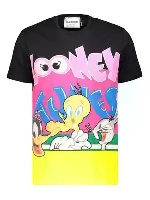 Iceberg Cotton T-shirt - Black
