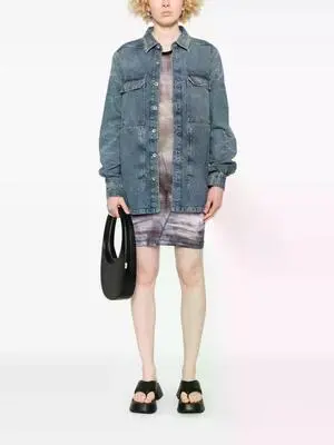 Rick Owens Denim Overshirt