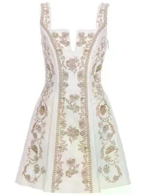 White Embroidered Dresses