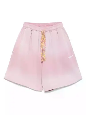 BONSAI Spray Track Shorts - Pink