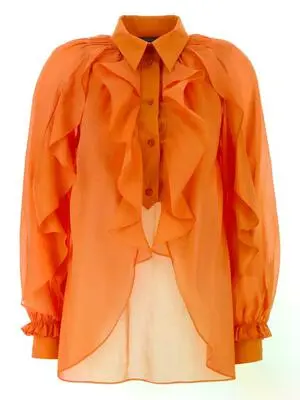 Alberta Ferretti Frill Shirts For Women