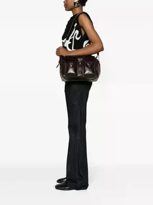 LEMAIRE Medium Gear Crossbody Bag - Brown