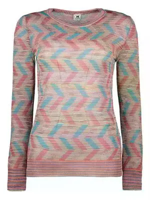 Missoni Zigzag-pattern Jumper - Pink