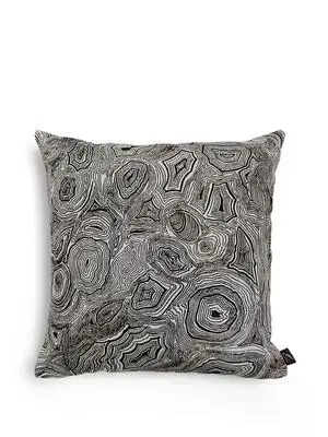 FORNASETTI Malachite Outdoor Cushion - Black