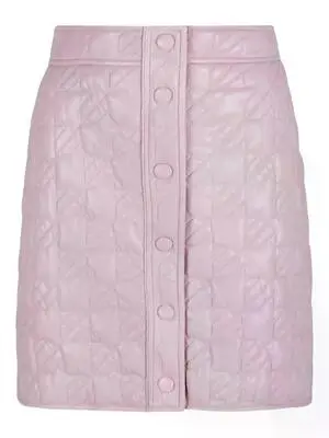 MSGM Quilted Mini Skirt