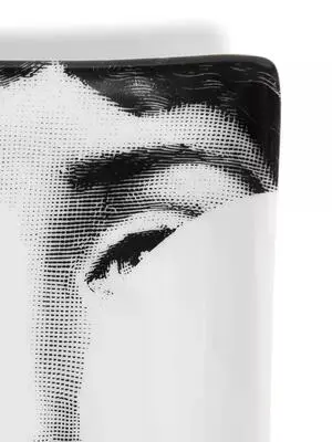 FORNASETTI Tema E Variazioni N.149 Rectangular Ashtray - White
