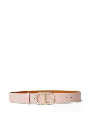 TWINSET Oval T-buckle Belt - Pink