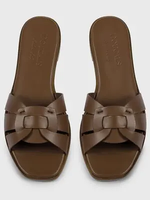 DOUCAL'S Heeled Sandal - Brown