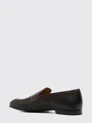 DOUCAL'S Woven Loafers - Brown