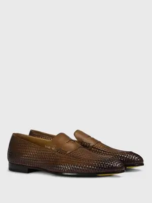 DOUCAL'S Woven Loafers - Leather