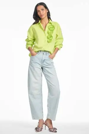 Sachin & Babi Dolly Top - Peridot