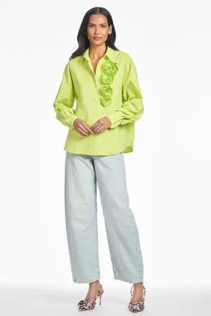 Sachin & Babi Dolly Top - Peridot