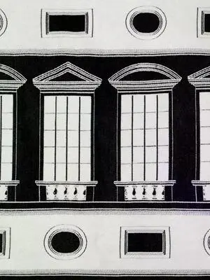 FORNASETTI Architettura Plaid Throw