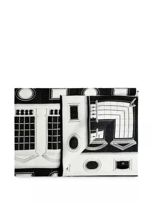 FORNASETTI Architettura Plaid Throw