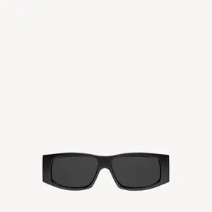 Balenciaga Rectangle Led Sunglasses - Black