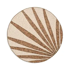 KIM SEYBERT Royal Palm Placemat Natural/brown