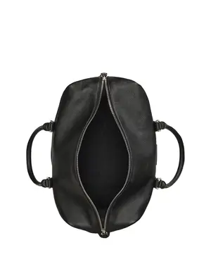 Polo Ralph Lauren Pebbled Leather Duffle - Black