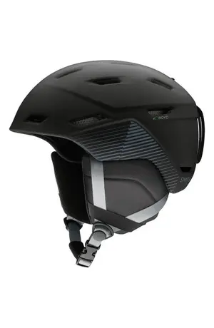 SMITH Mips Snow Helmet - Matte Black Stripes