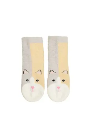 WARMIES Calico Cat Crew Sock Set