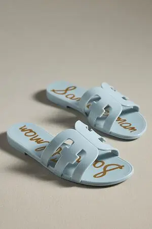 Sam Edelman Bay Jelly Sandals Blue
