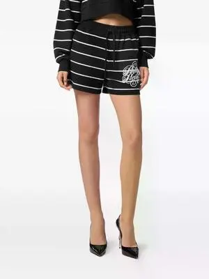 Philipp Plein Striped Shorts
