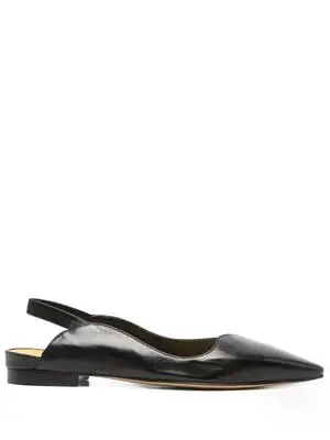 MARA BINI Leather Slingback Pumps