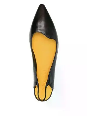 MARA BINI Leather Slingback Pumps
