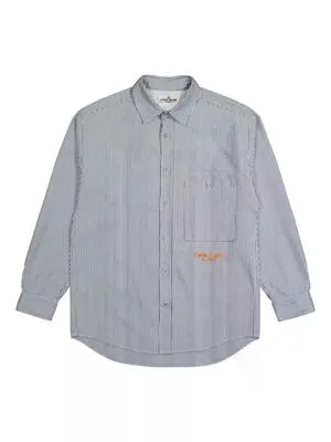 Stone Island Striped Cotton Shirt