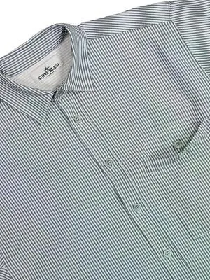 Stone Island Striped Cotton Shirt