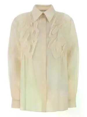 Alberta Ferretti Appliqué-detail Cotton Shirt