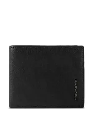 PIQUADRO Leather Cardholder - Black