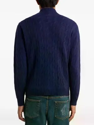 Etro Cashmere Cardigan - Blue
