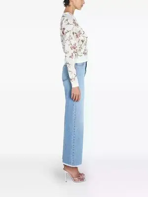 Giambattista Valli Floral-intarsia Sweater