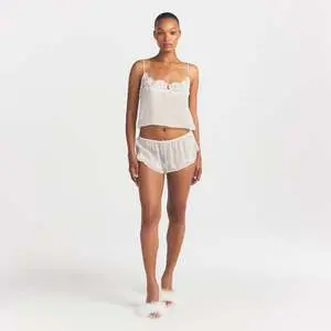 SKIMS Romance Cami And Short Set - Ivory