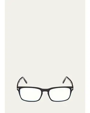 TOM FORD Acetate Rectangle Eyeglasses