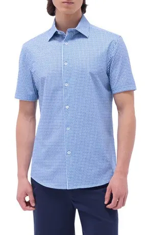 Men's Gingham Print Shirts